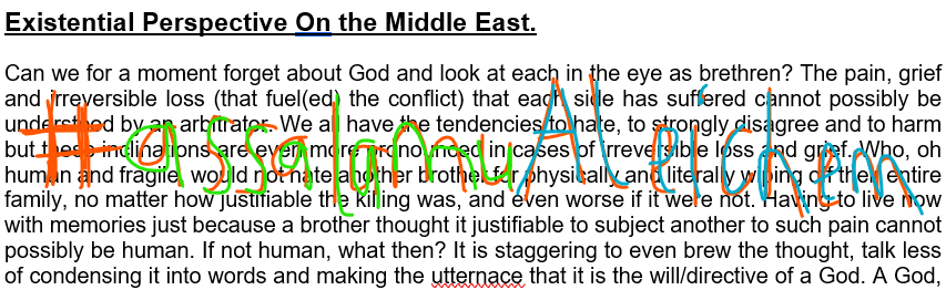 Existential Perspective On the Middle East. | by el_dAna | Jun, 2024 | Medium