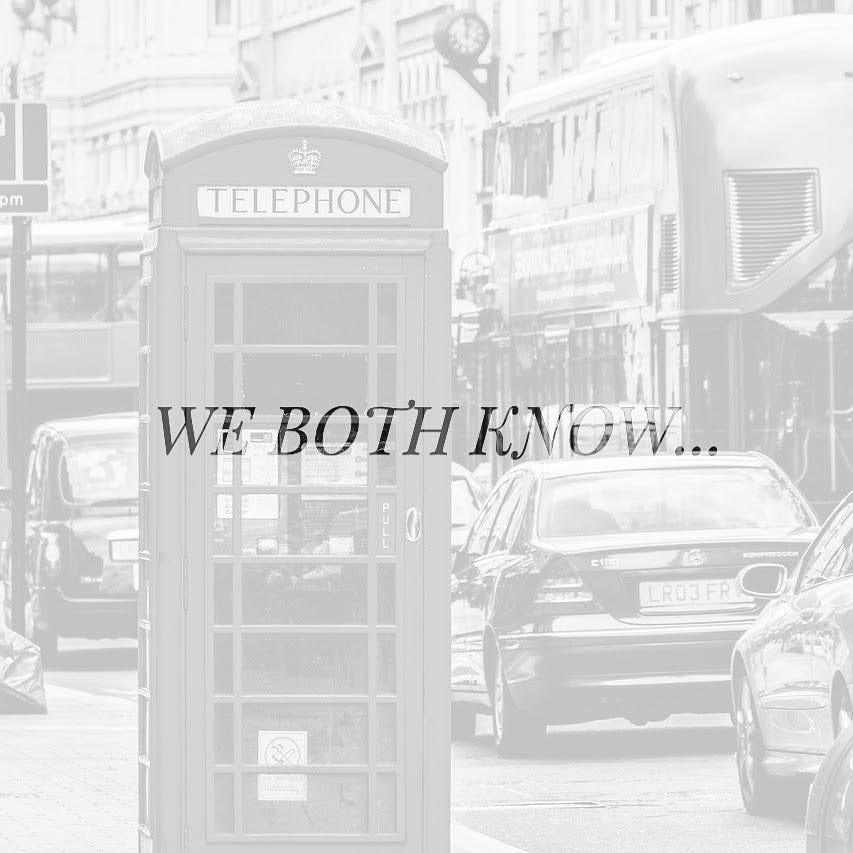 We Both Know…. It’s been a week or two since I… | by Ashitosh Kharat ...
