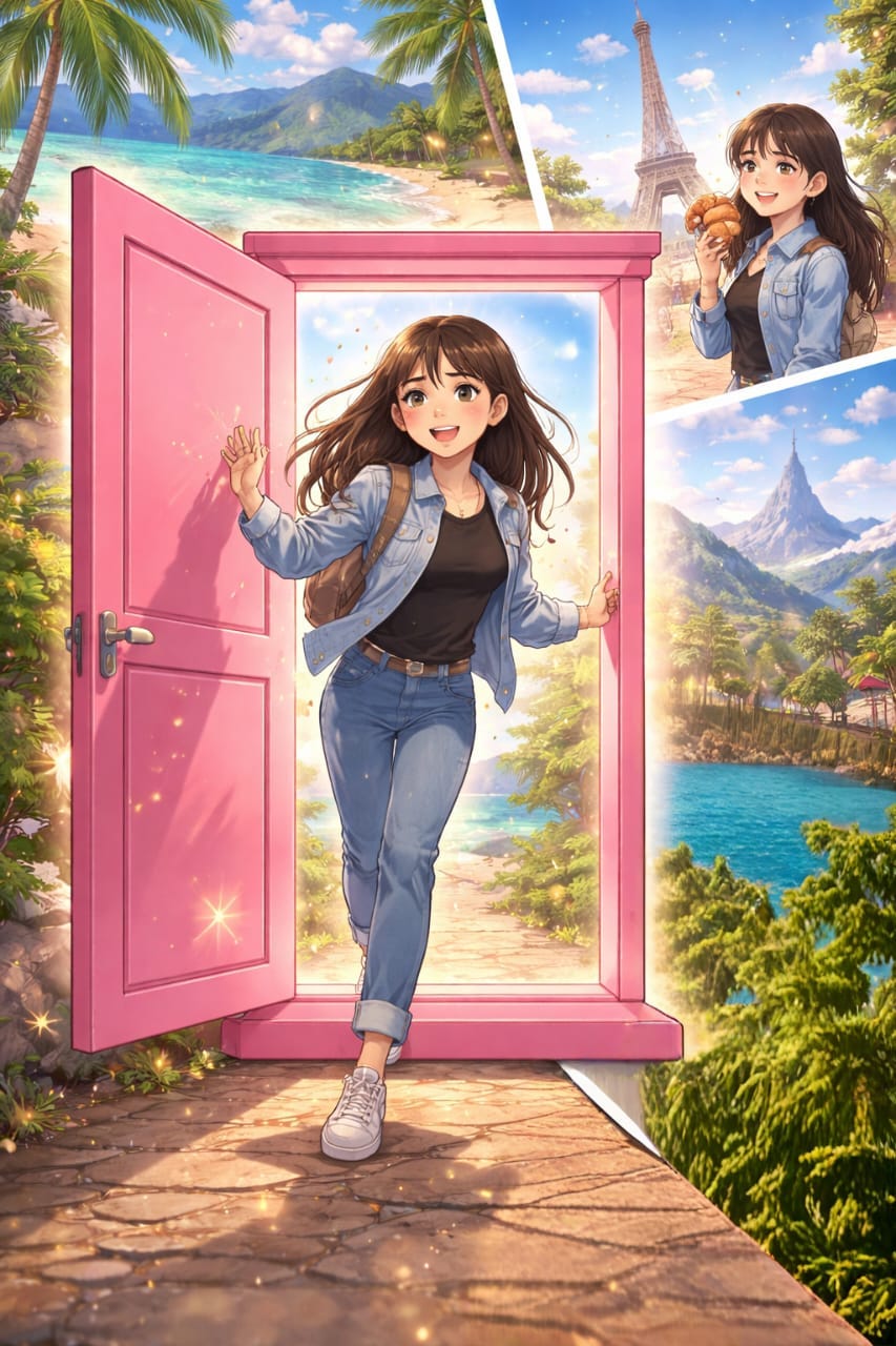 If I had Doraemon’s Anywhere Door for one day | by Sudeshna Hajra ...