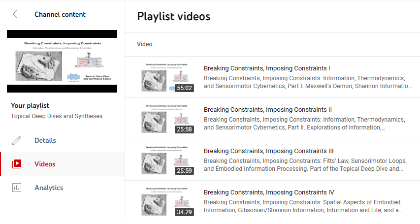 New YouTube Playlist: Topical Deep Dives and Syntheses - Orthogonal ...
