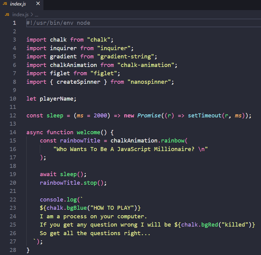 Projeto 06 — Node CLI Game. Descrição do Projeto: | by Bruno Disliler ...
