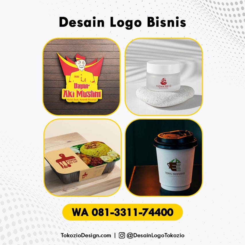 NO.1 Jasa Desain Logo Bisnis Jakarta WA 081–3311–74400 | by ...