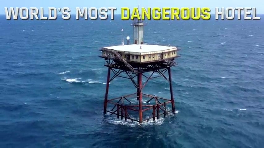 World’s most DANGEROUS hotel — FRYING PAN TOWER | by Mr Prakash | Medium