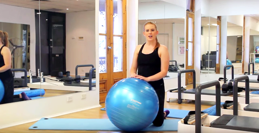 Pilates Exercise In Strengthening Your Core With A Fit Ball | by Inner ...