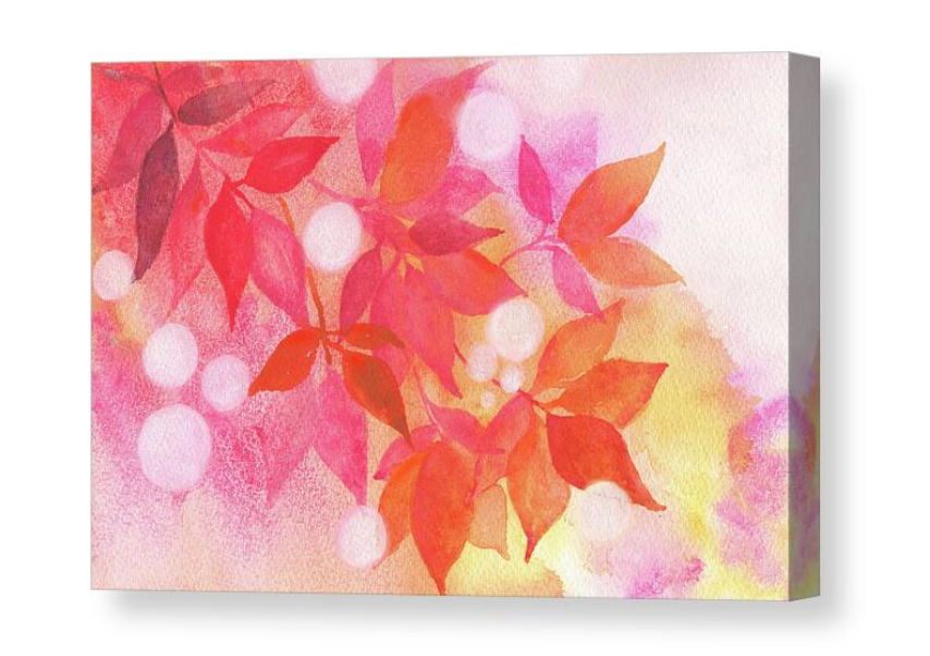 Autumn Canvas Leaves Wall Art for Early Fall Decor | Design Nexus