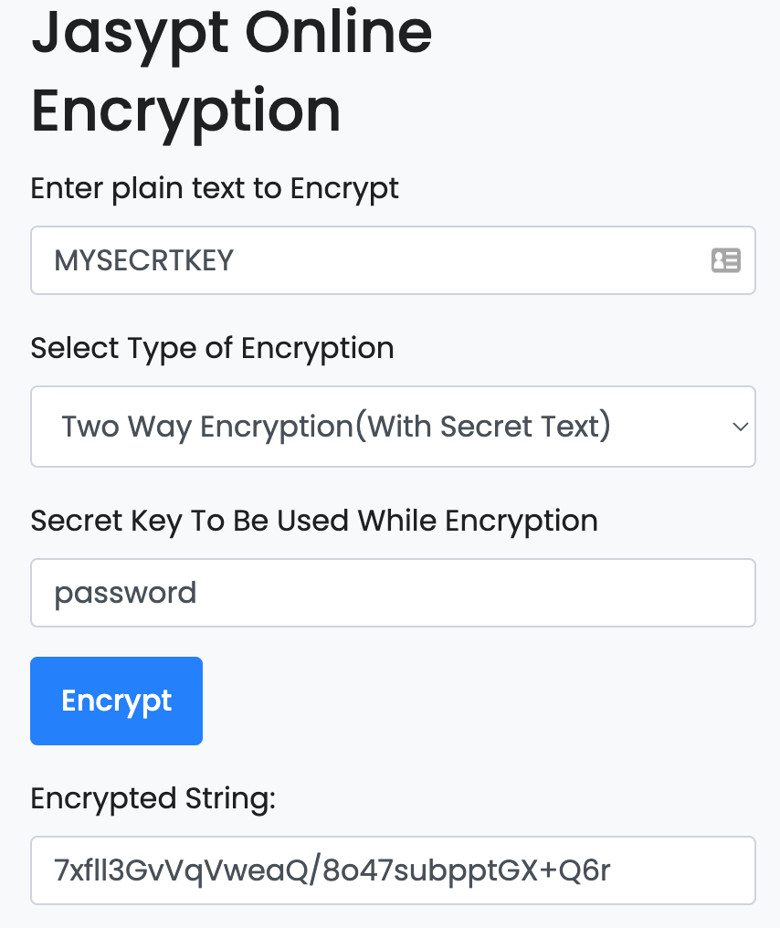 Quick Cook | Using Jasypt with Spring Boot - Mohamed MotYim - Medium