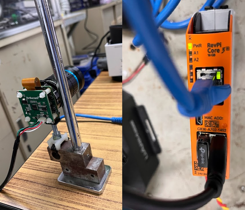 RevPi core 3 with HQ Camera V1.0 2018 and Arducam CSI to USB, video ...