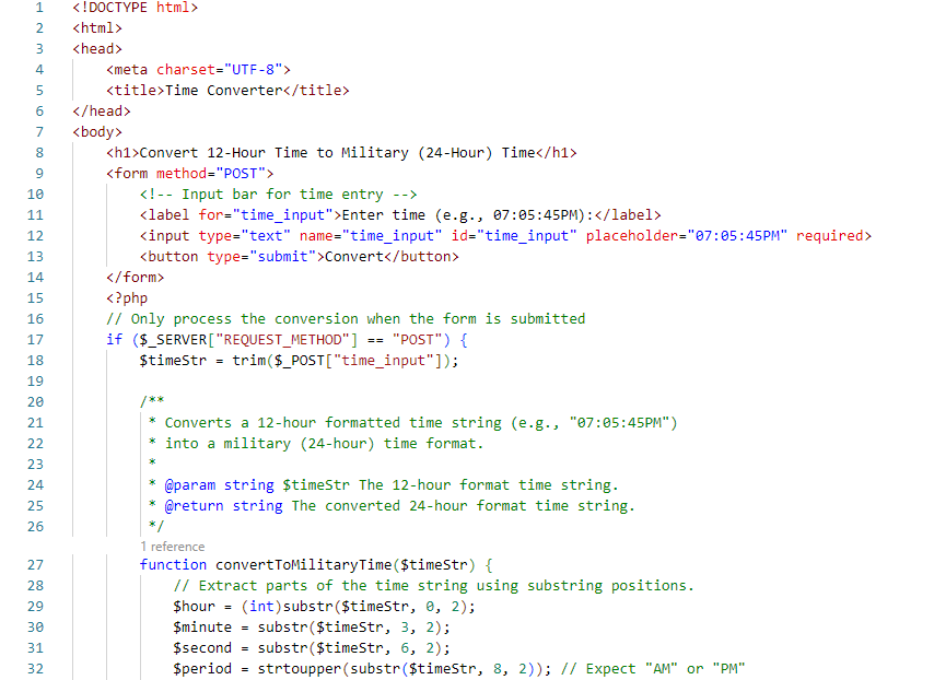 Converting 12-Hour Time to Military Time in PHP: A Complete Step-by-Step Guide | by Taranpreet ...