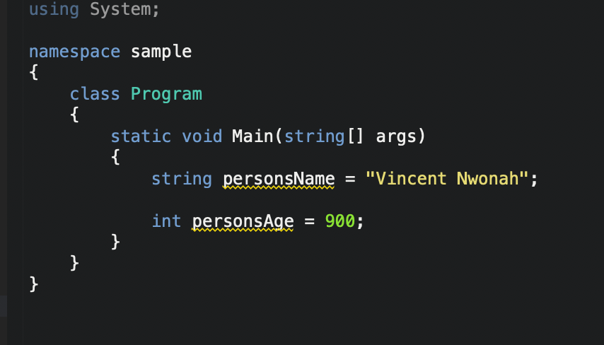 C# Variables for Absolute Beginners | by Vincent Nwonah | Medium