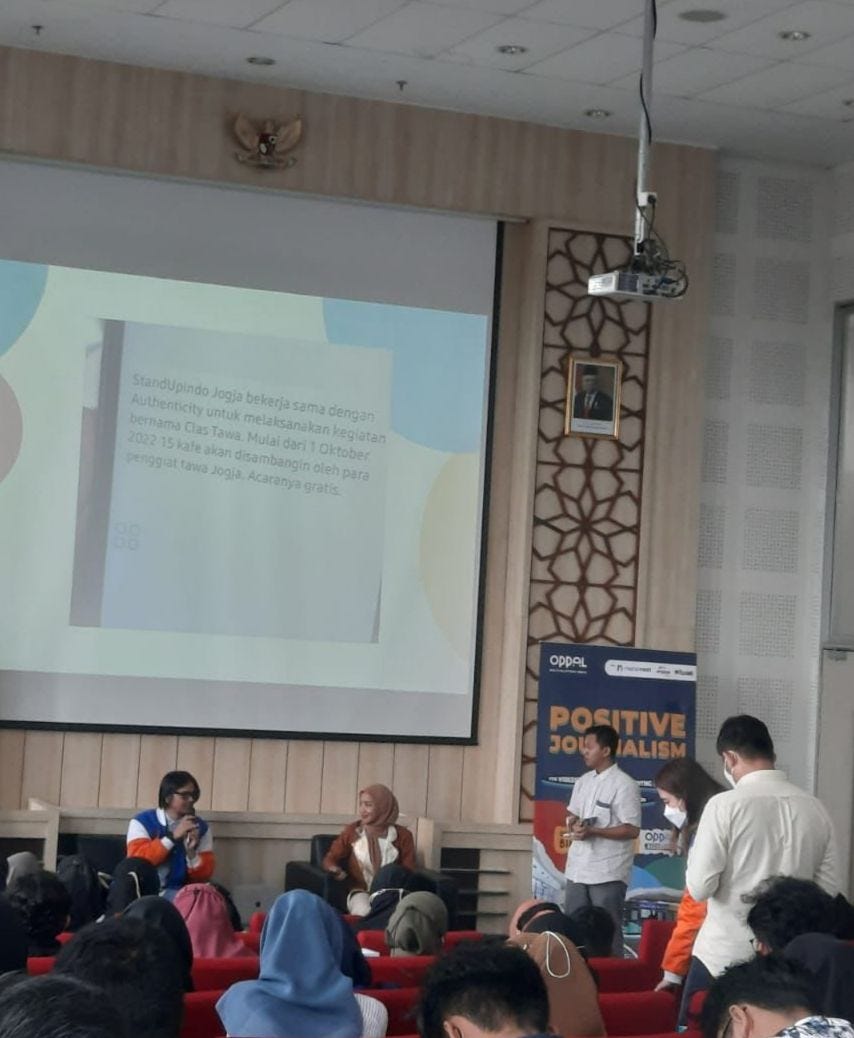 Tebar Energi Positif Lewat Positive Journalism - Brilian Ghol Jiddan ...