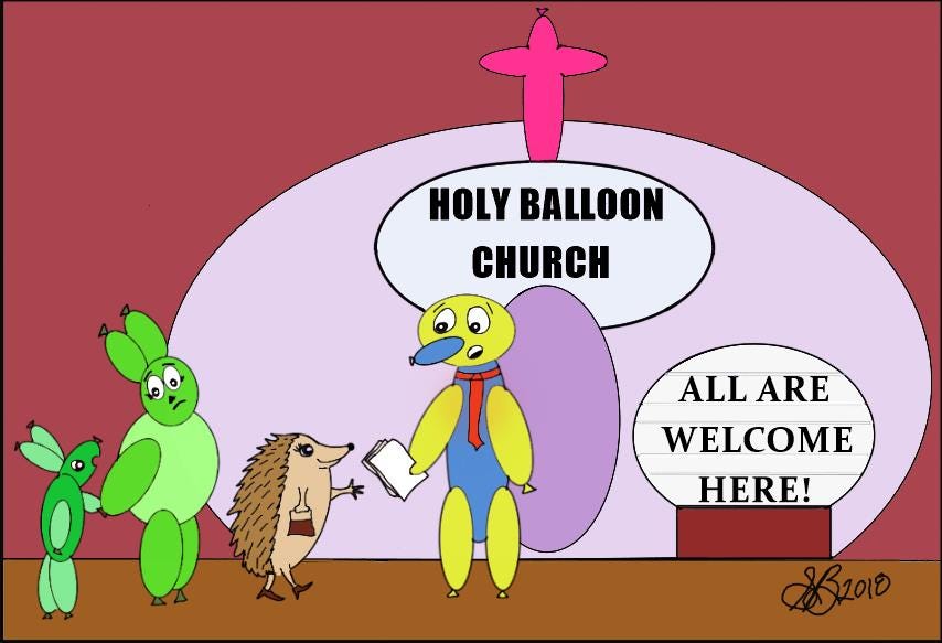 ALL ARE (MOSTLY) WELCOME HERE. ALL ARE WELCOME HERE! | by Salina Brett ...