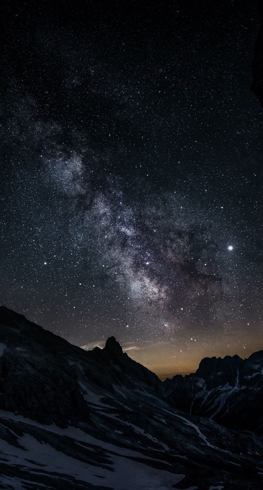 Staring at night sky… - Maitri for all - Medium