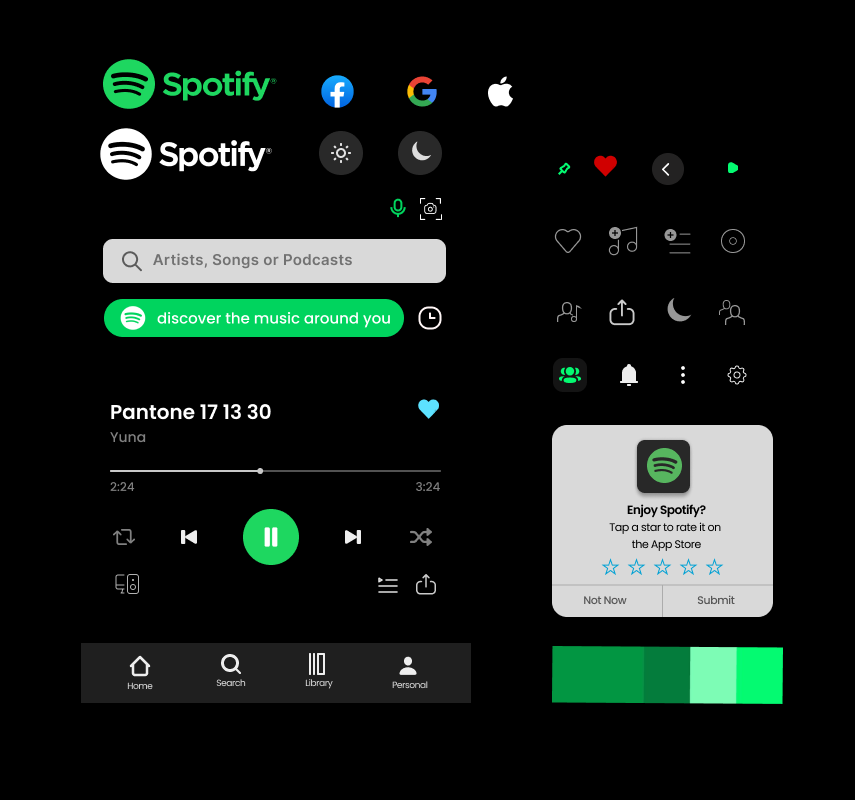 Spotify Redesign — UX/UI Case Study | by Lapatcha N. | Medium