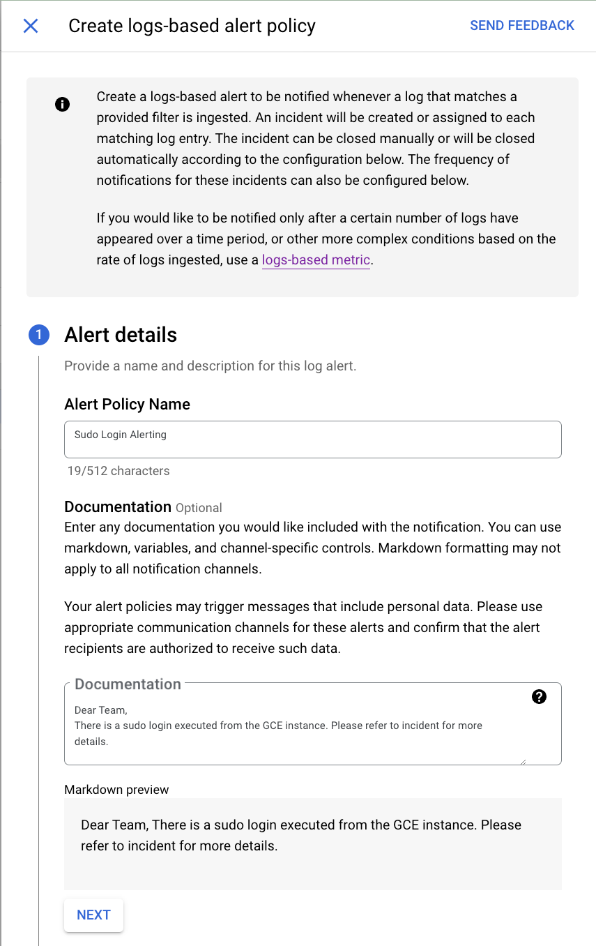Sudo Login Alerting in Google Cloud Platform | by Manju M J | Google ...