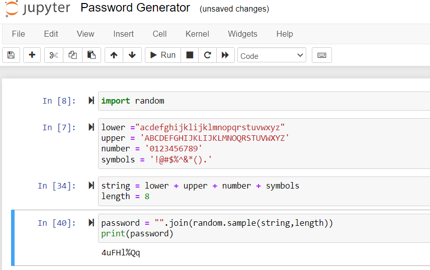 Python Password Generator Quayebismark Medium