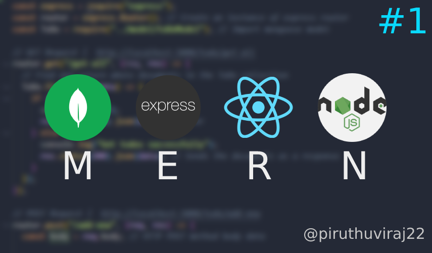 CRUD app using MERN Stack Part-1 | Express.js | by Piruthuvi | Jun ...