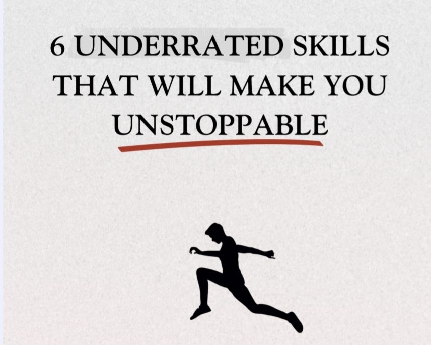 6 Underrated Skills That Will Make You Unstoppable | by Piyush Shukla ...