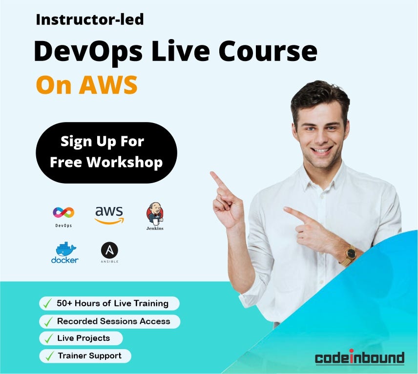 Aws Devops Live Course Codeinbounds Devops Training Program By 0747