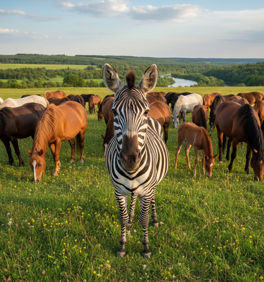 A Zebra Among Horses: When “Different” Isn’t a Flaw | by Bastian ...