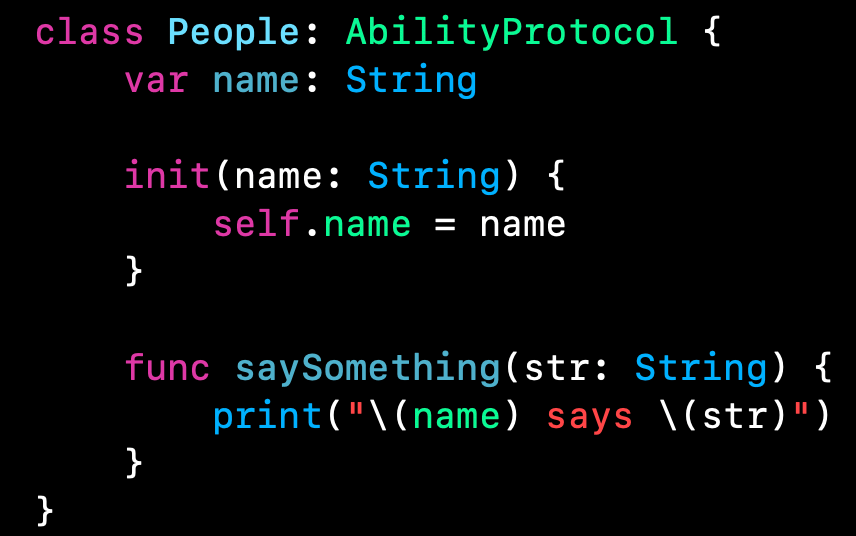 Swift-Protocol內的Option方法. Swift內有個好用的Protocol可以讓所有符合此Protocol的物件必須 ...