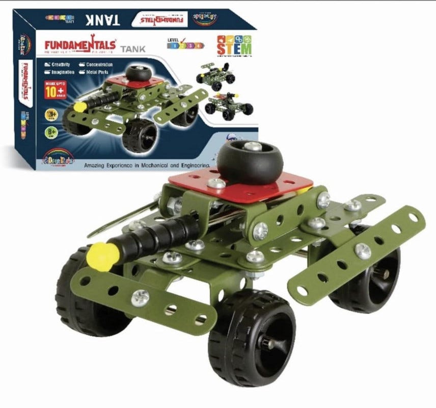Developing Logical Thinking with Tank Toy: An Educational STEM Toy Made ...