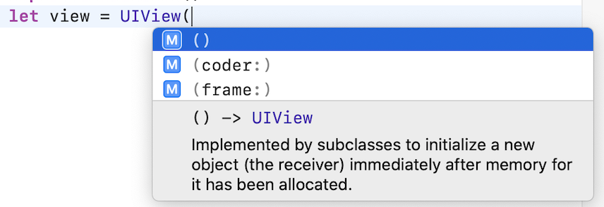 [Swift] UIView.init() 에 대하여. 눼에? UIView()가 UIView의 initializer가… | by naljin | Medium