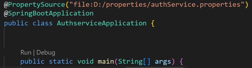 Externalizing The Properties Of A Spring Boot App When Deploying It To Tomcat As A Windows