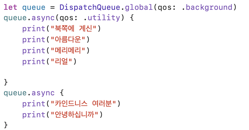 [iOS] DispatchQueue와 task의 QoS 가 다를때의 동작 방식 - naljin - Medium