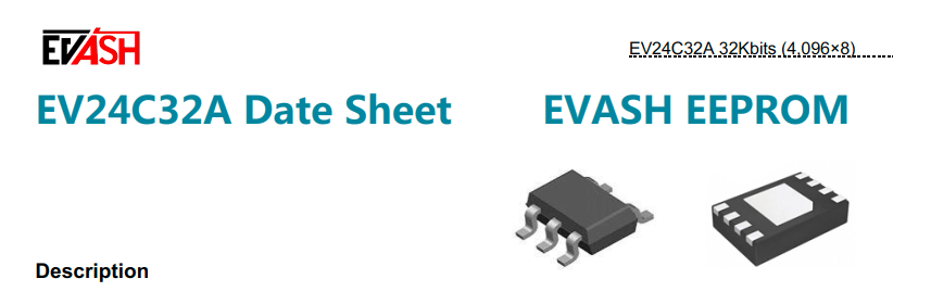 EV24C32A Date Sheet EVASH EEPROM. Description • The EV24C32A is a… | by ...