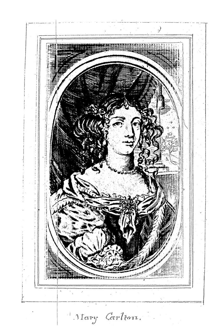 The True Story of Mary Carleton. Mary Carleton was born in 1642 in ...