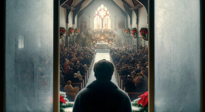Frosted Glass, Faded Faith. The sounds of the congregation’s… | by John ...