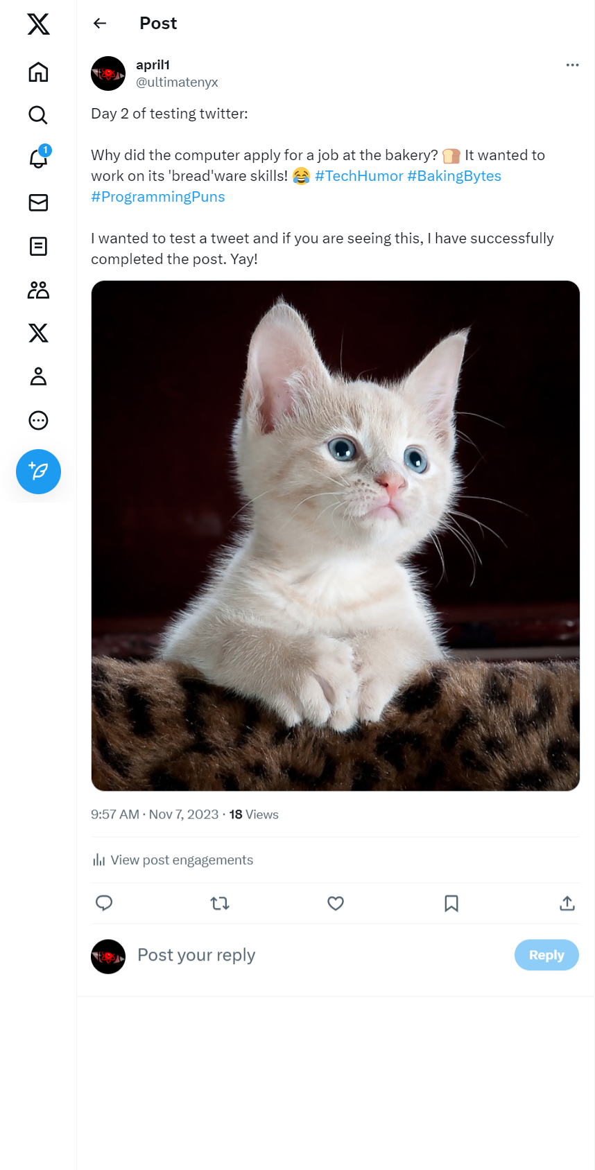Posting to twitter with Python — The experience and code | by Nikhil C ...