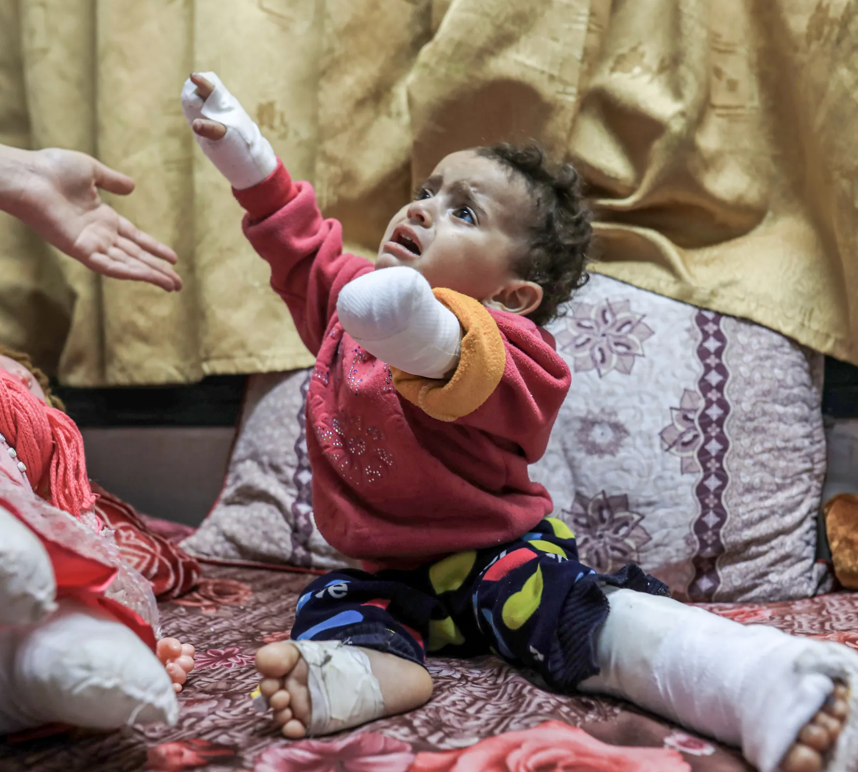 The UN stated more Palestinian children were killed in Gaza in 4 months ...