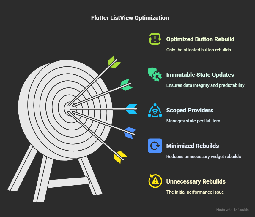 Flutter ListView Optimization with Riverpod: Avoiding Unnecessary Rebuilds | by Saqlain ali shah ...