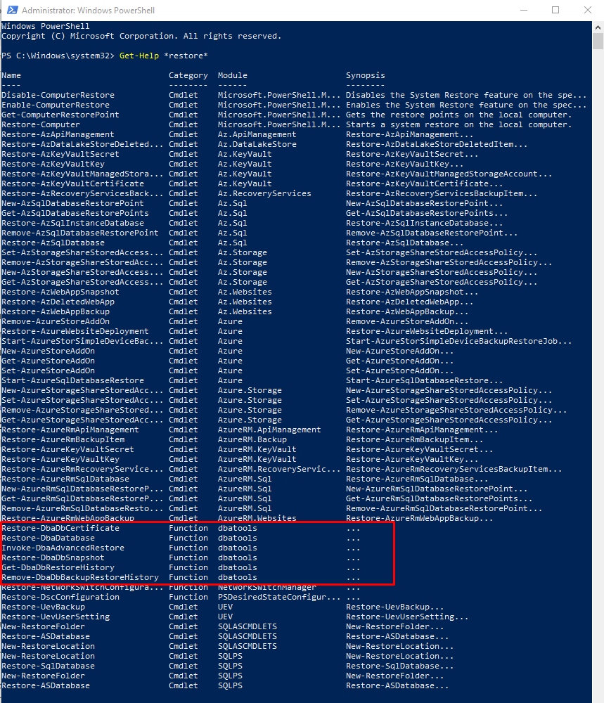 Powershell Ile Bir Veritabanı Nasıl Restore Edilir? — DbaTools | by SQL Ekibi | SQL'e dair her ...
