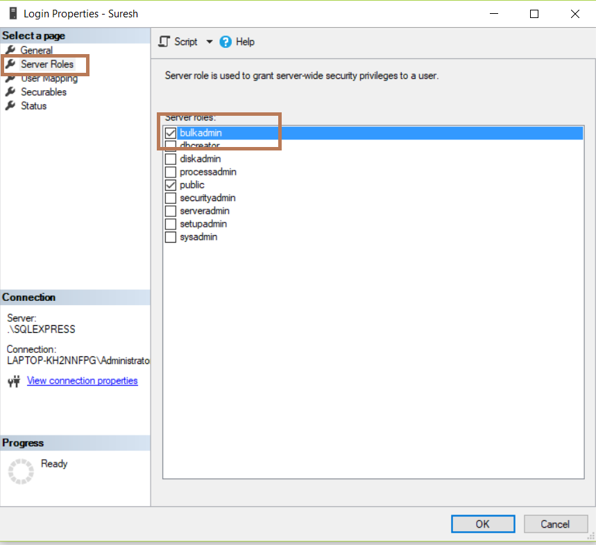 asp net mvc 4 not permission use bulk load statement - Suresh Kamrushi ...