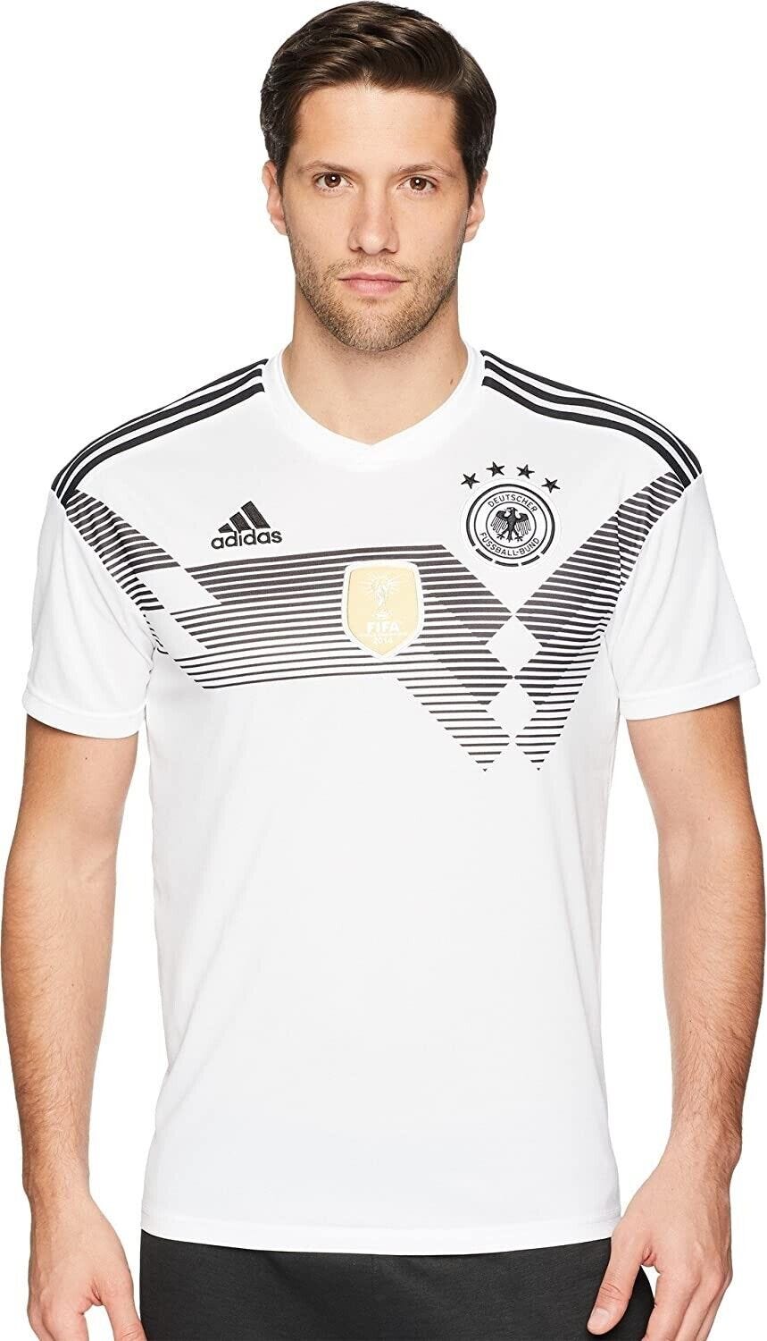 Adidas Mens Germany World Cup 2018 Home Jersey - Steverarejersey - Medium