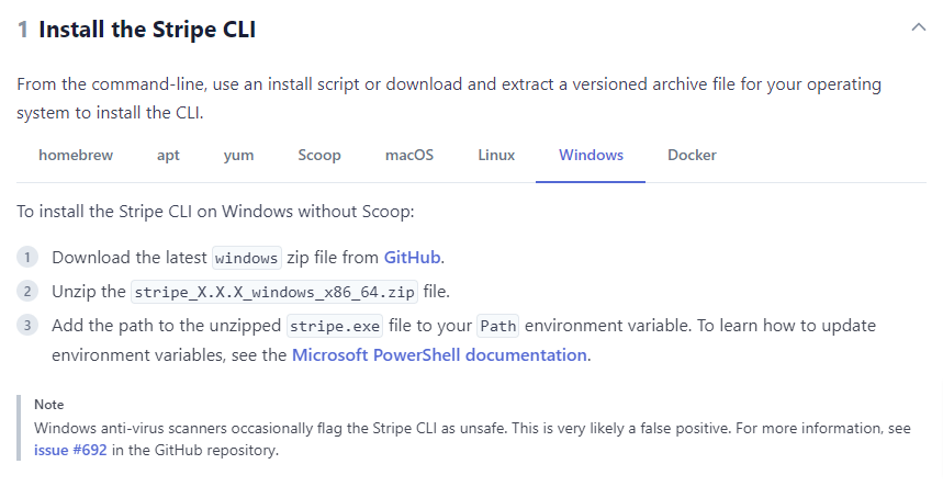 How to configure Stripe CLI for Windows | by Andreea Macoveiciuc | Women in Technology | Medium