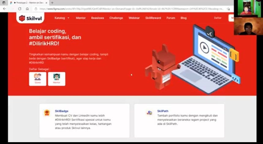 UX Case Study: Mentor on Demand Pada Platform Online Edukasi Skilvul ...