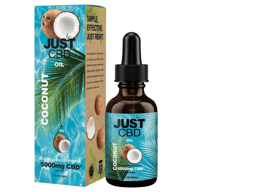 Aceite de CBD de Coco - Just CBD Store - Medium