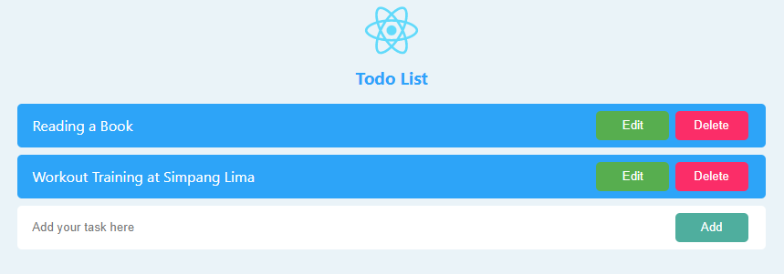 CRUD Sederhana dengan React JS. Halo gaes, gimana nih kabarnya semua… | by Ronaldo Widianto | Medium