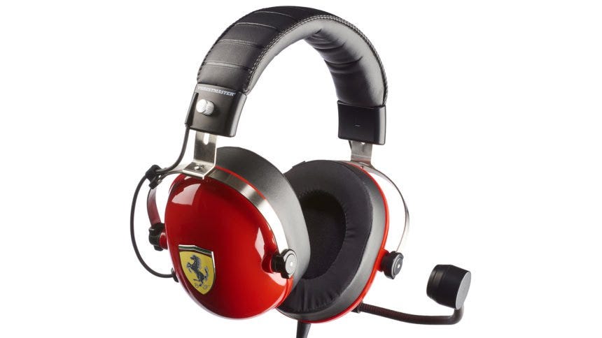 Introducing the Thrustmaster T.Racing Scuderia Ferrari Edition headset ...