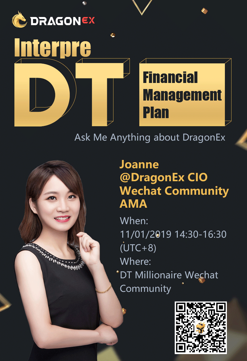 DragonEx CIO Joanne — AMA at DT Millionaires Wechat Community | by DragonEx | Medium