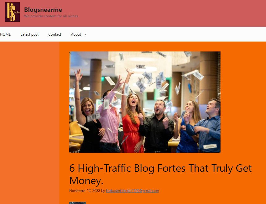 6 High-Traffic Blog Fortes That Truly Get Money. | by AnkitThakur | Medium