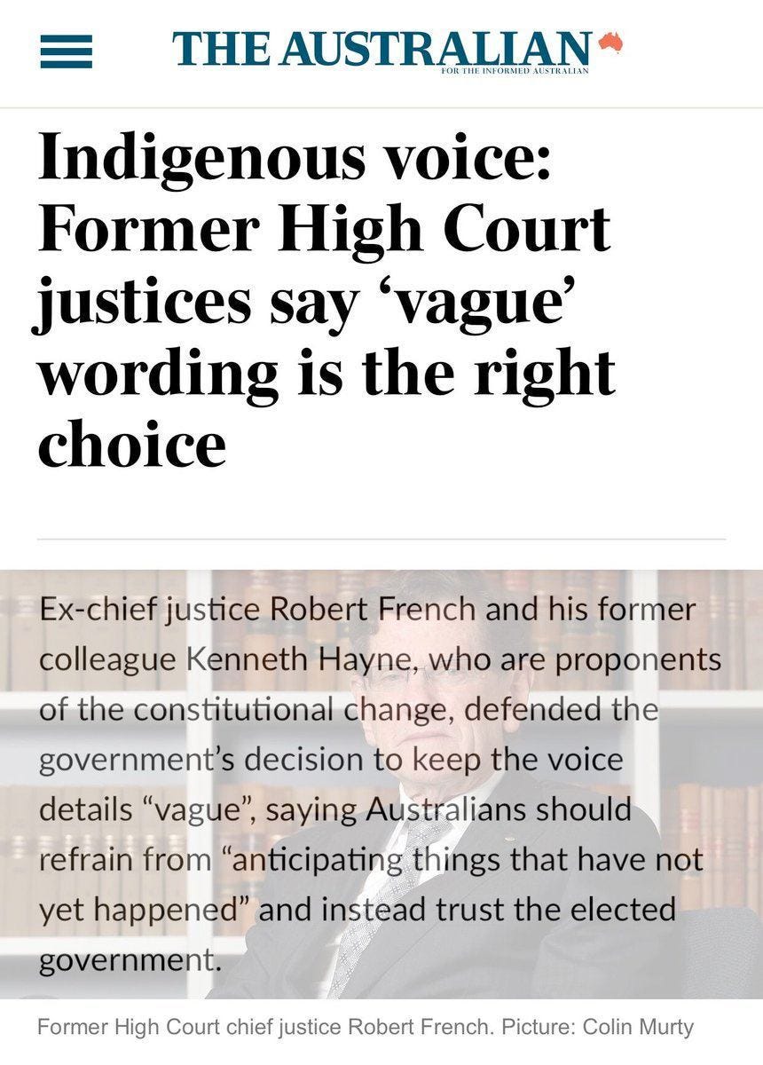 Details are being left deliberately vague so white Australians think it ...