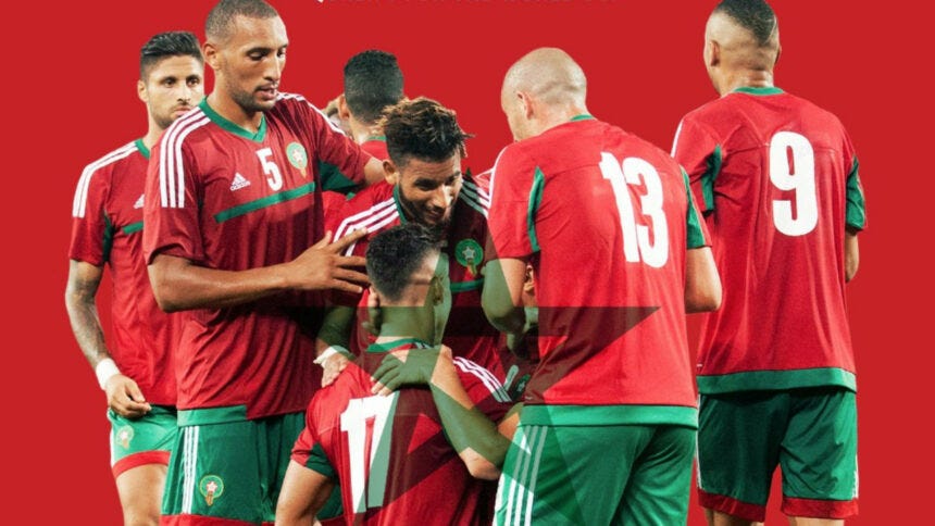 Morocco Squad for FIFA World Cup 2022 - Sportz 18 - Medium