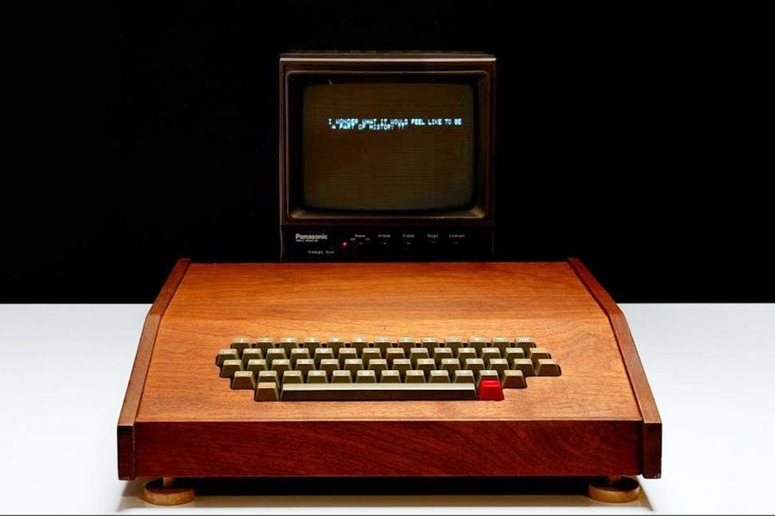 The Apple-1, the Apple Company’s 1st computer, is going to sell for US ...