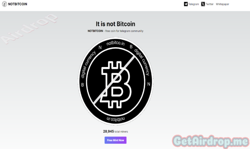 NotBitCoin Bot Airdrop. NotBitCoin Bot Potential Airdrop | by ...