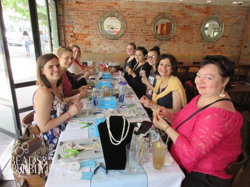 DIY Holiday Jewelry Making Party Idea | by Beads & Bubbly | Medium