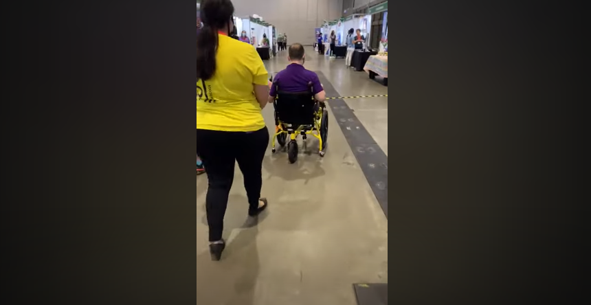 Cogy Wheelchair in Action at the Sydney Disability Expo - Timmermans ...